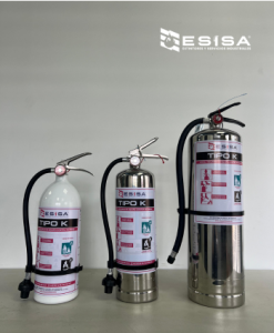 Extintor tipo K – Capacidad 6 y 9.4 L - ESISA EXTINTORES
